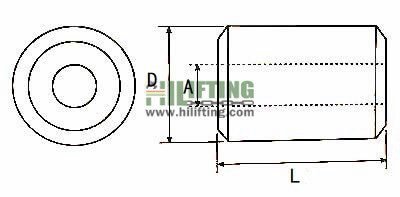 Wire Rope Round Aluminum Ferrule Stop Supplier - Hilifting
